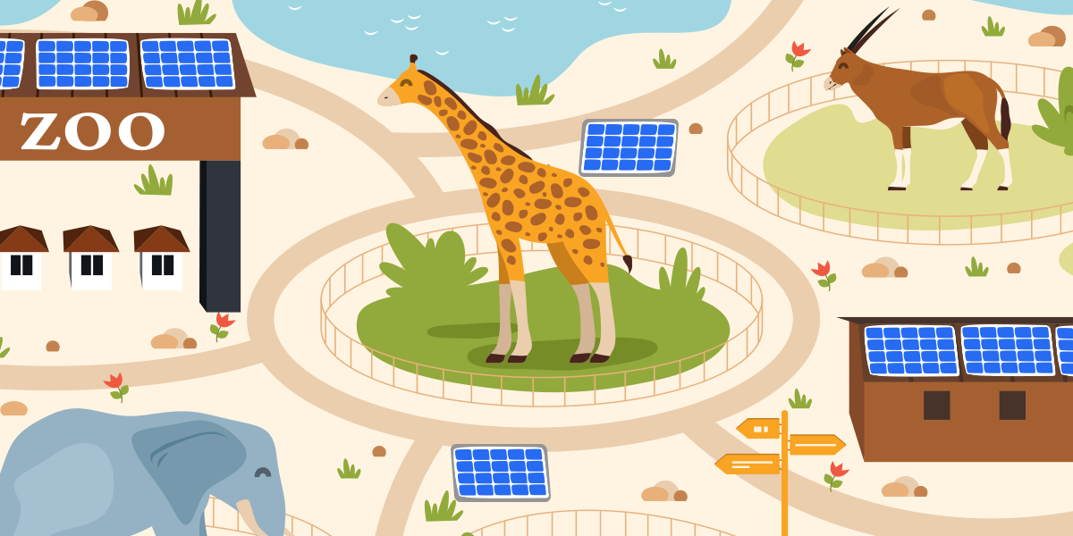 Six impressive solar projects in zoos across the world