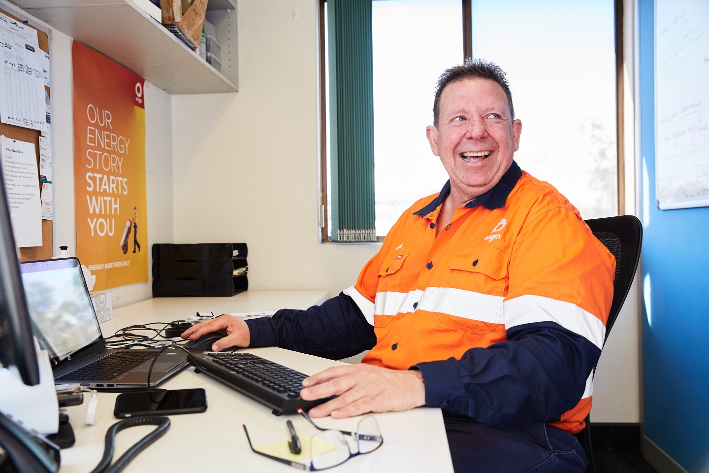 Mark Bernhardt; mentoring kids for the future - The Origin Blog