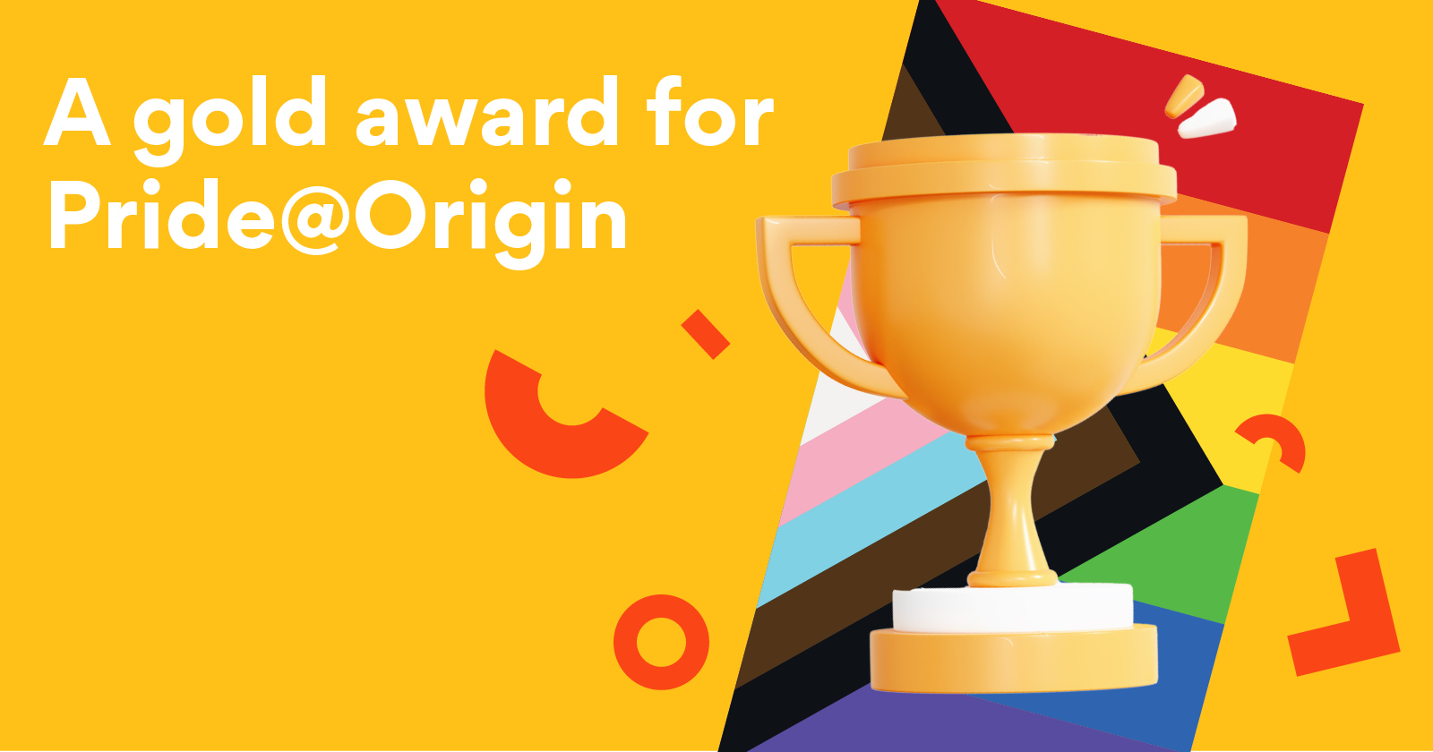 A gold award for Pride@Origin - The Origin Blog