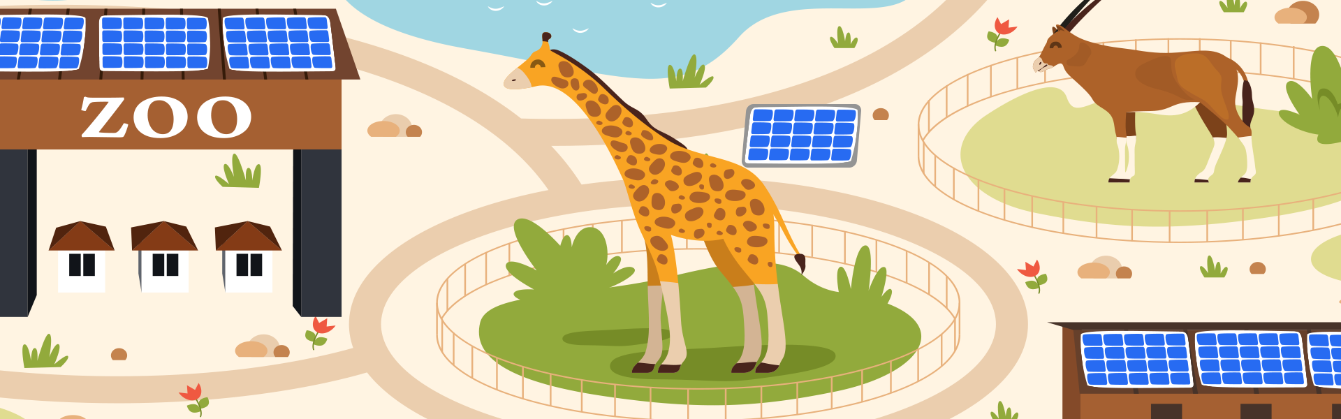 Six impressive solar projects in zoos across the world