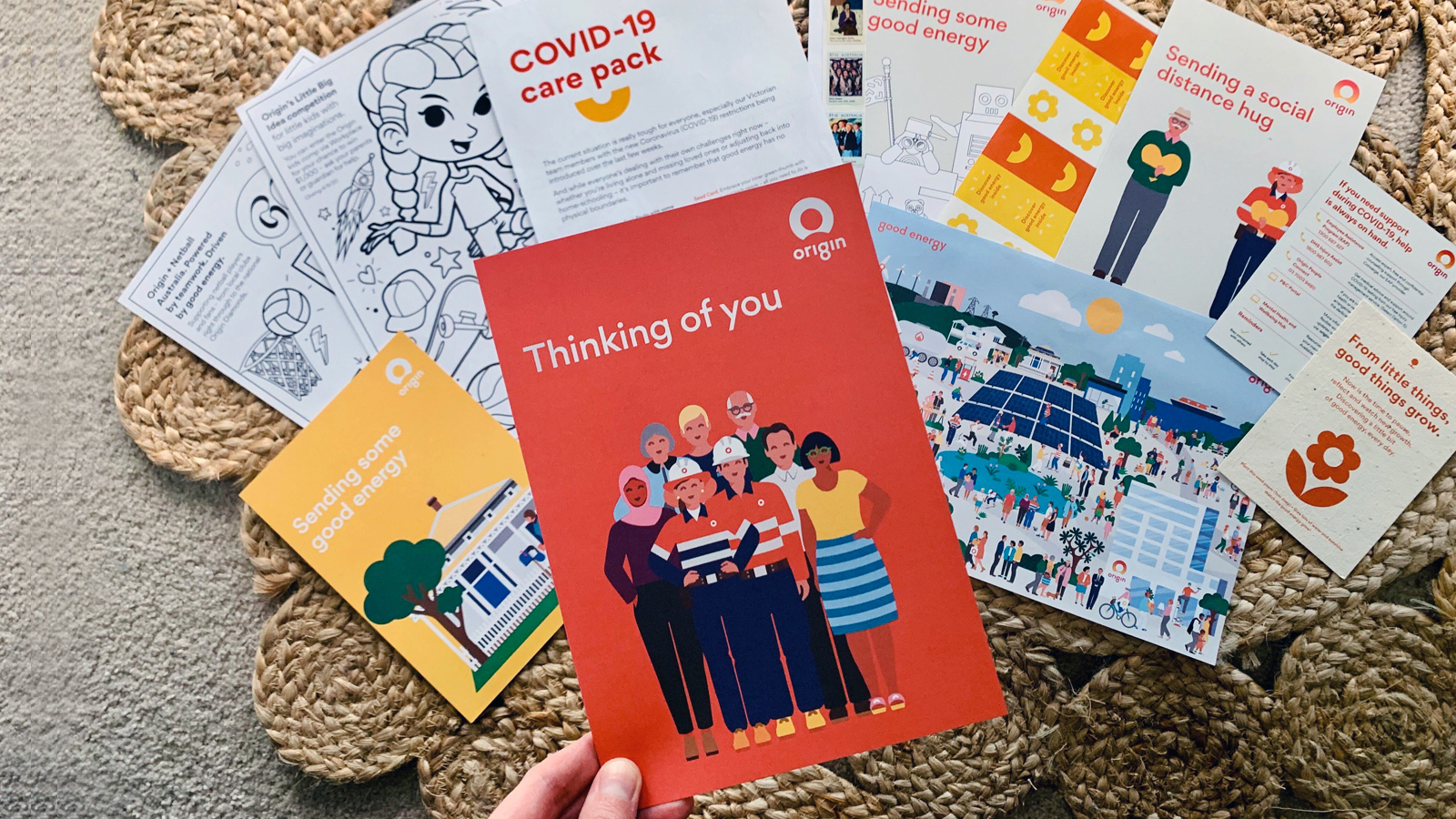 COVID-19 care packs for our Victorian team - The Origin Blog