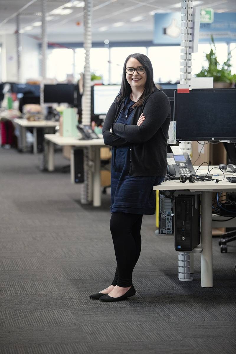 Renee Hill, providing customers with solutions