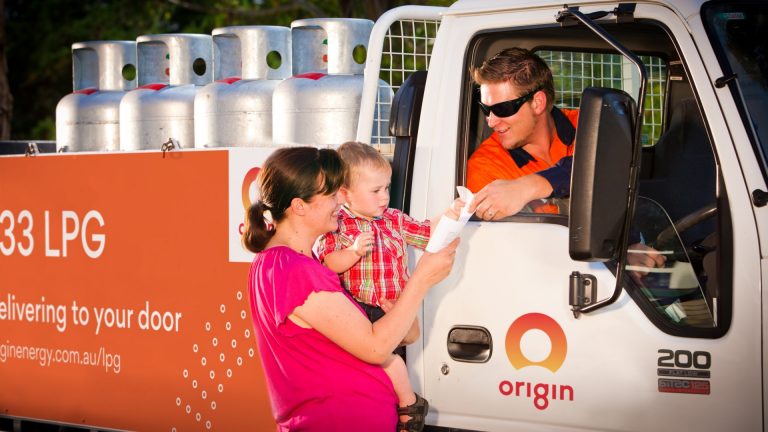 Order & Replace Empty LPG Gas Bottles - Origin Energy