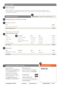 New Bill - Origin Energy