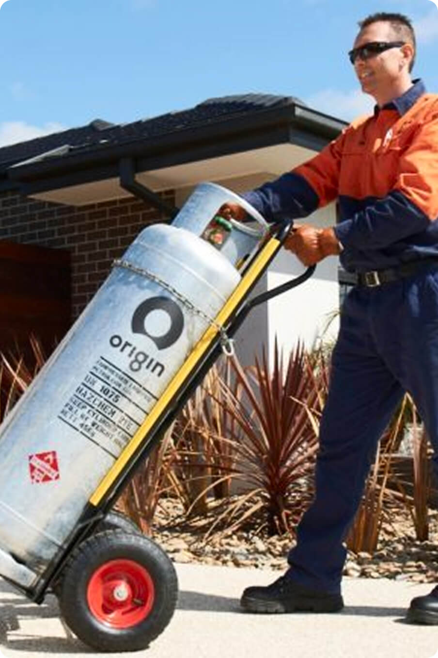 Track LPG deliveries - Origin Energy