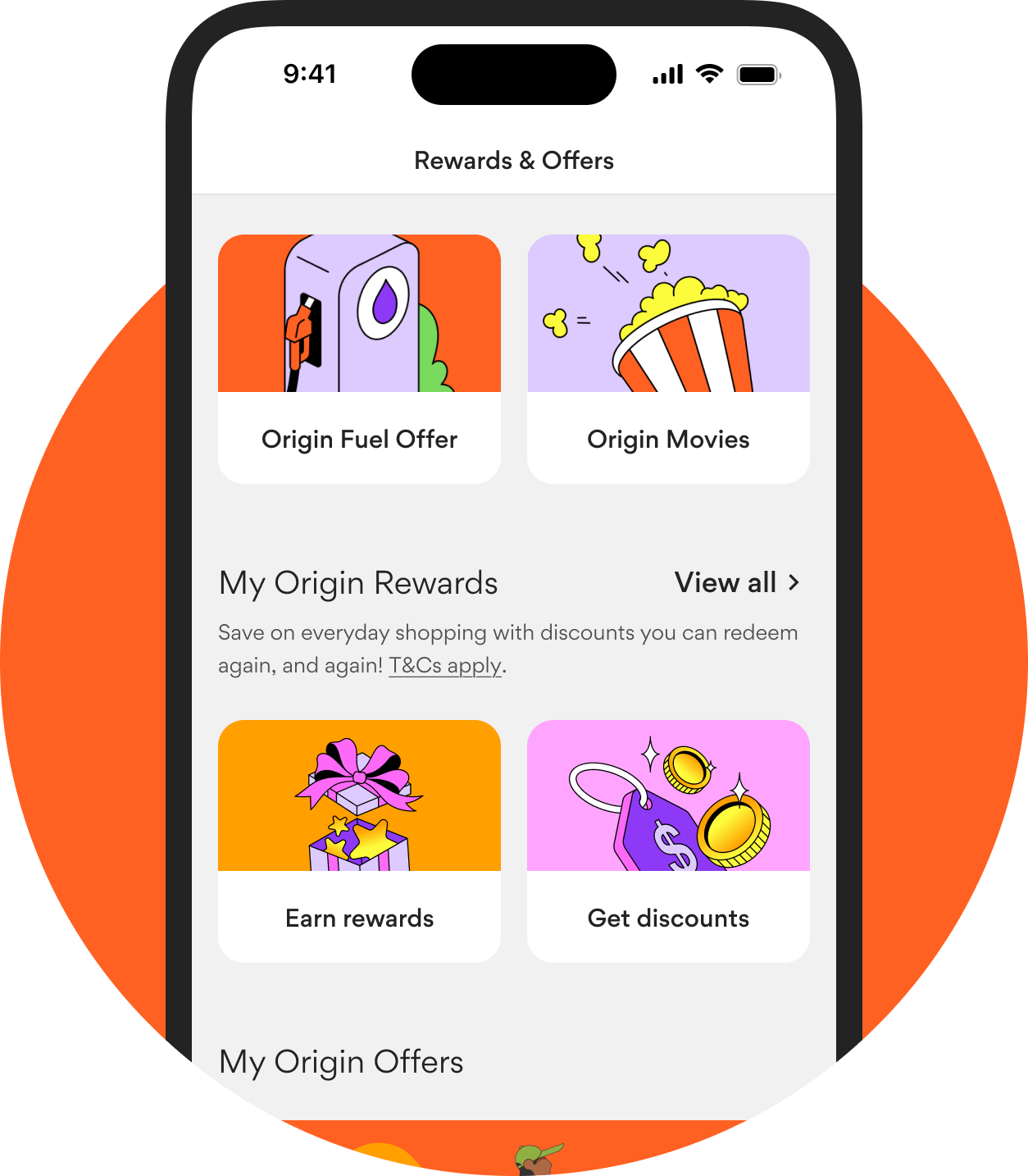 Rewards & Customer Loyalty Benefits - Origin Energy