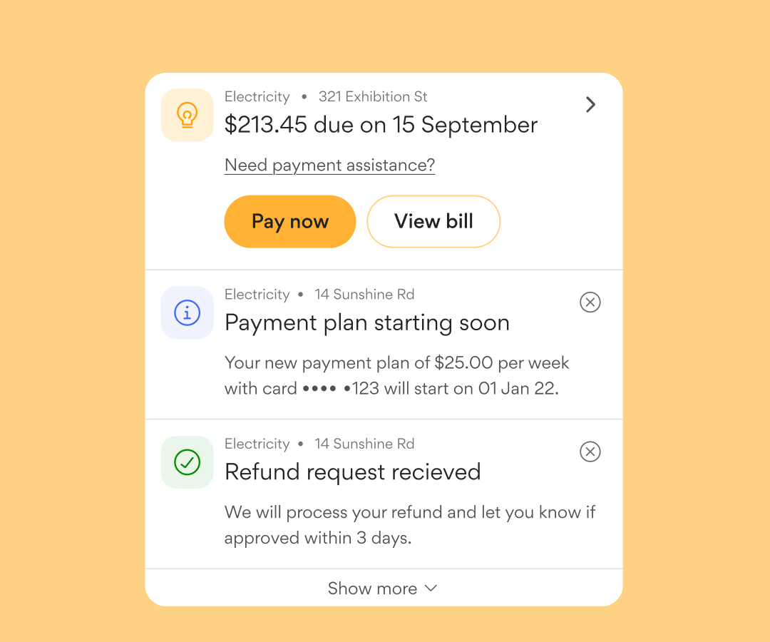 App Updates - Origin Energy