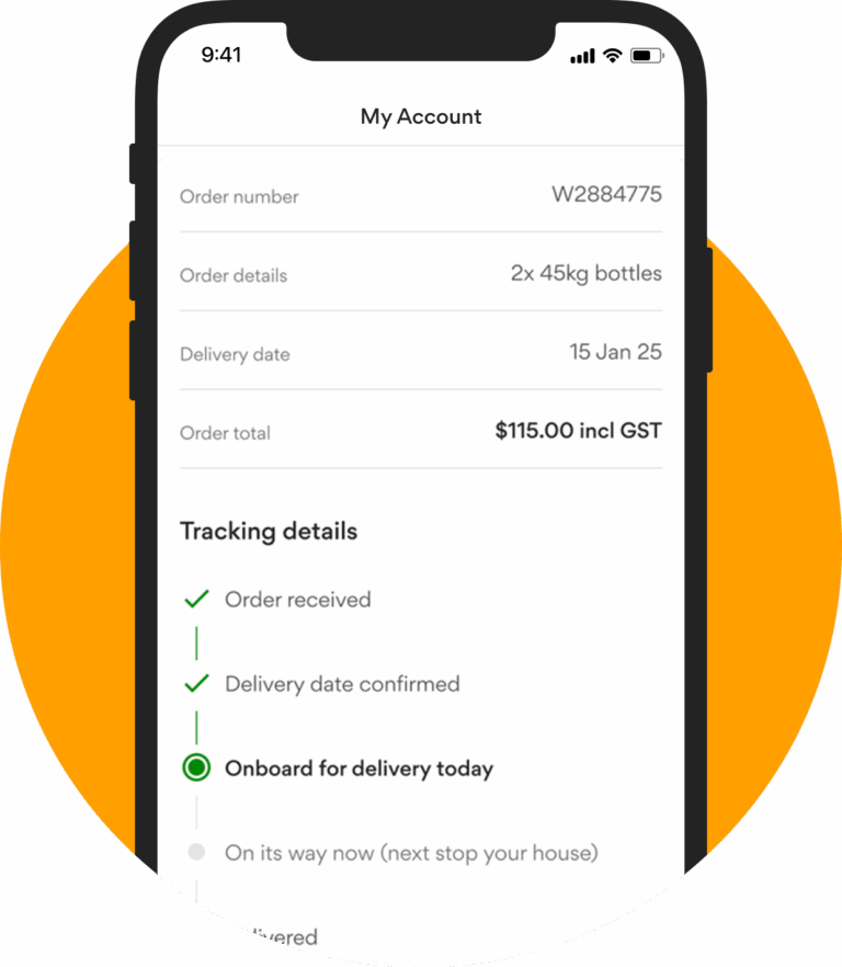 Origin app for LPG - Origin Energy
