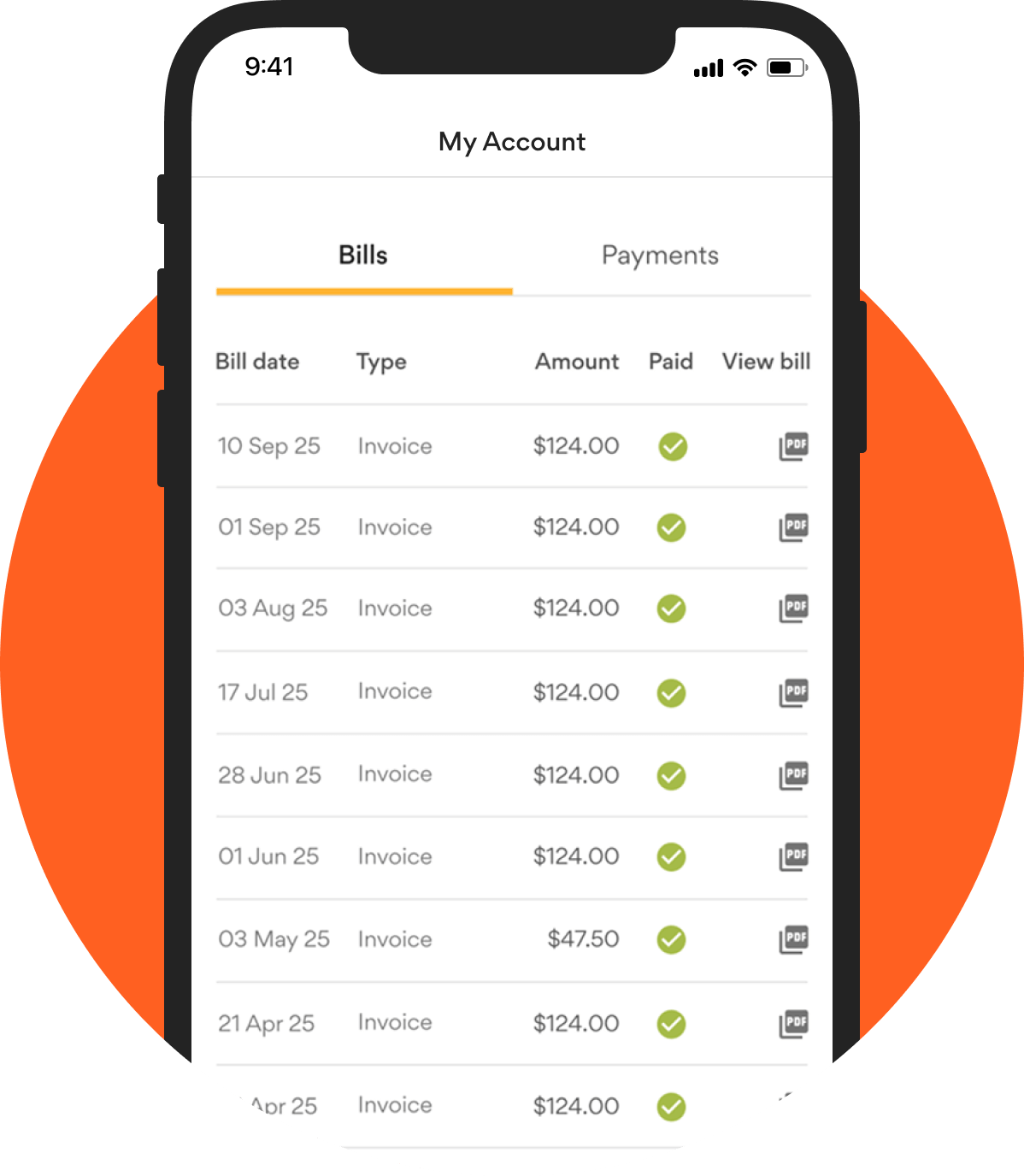 Origin app for LPG - Origin Energy