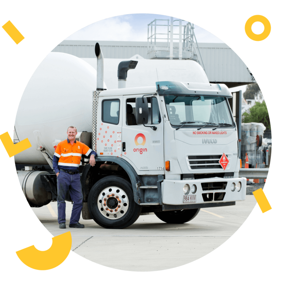 Order LPG from Australia’s biggest energy retailer – Origin Energy